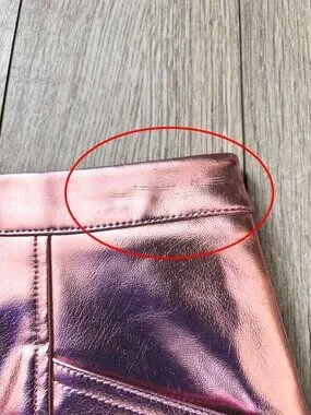 art class | Bottoms | Art Class Metallic Pink Faux Leather Mini Skirt ...